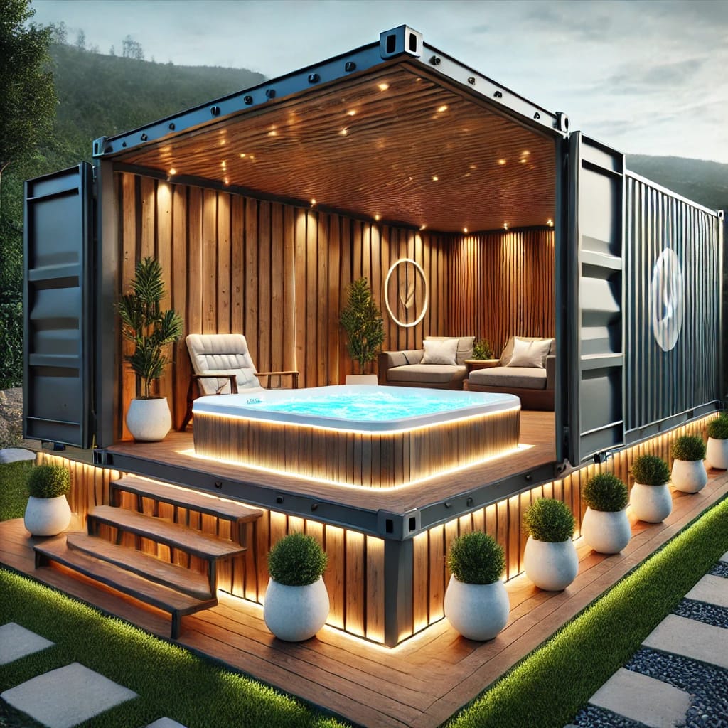 Custom Shipping Container Pools & Hot Tubs | Met Containers